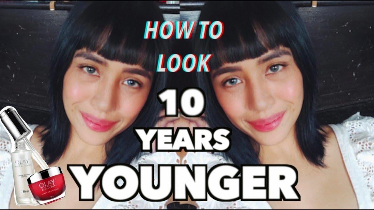 How to Look 10 YEARS YOUNGER in 5 Minutes FT Olay Power Duo! | Jessica ...