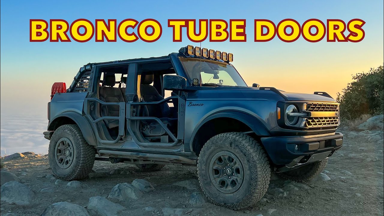 JCR OFFROAD BRONCO TUBE DOORS INSTALLATION | The Bronco Adventures ...