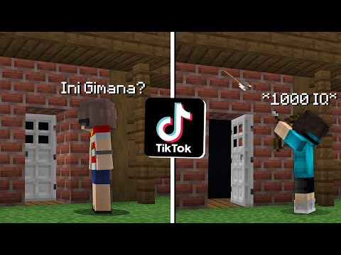 Aku Bikin Otak Teman ku Meledak dengan Minecraft TikTok Hack Ini ..