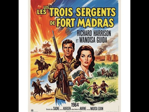Les Trois Sergents de Fort Madras VF AVEC Richard Harrison Wandisa Guida