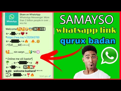 SIDA LOOO SAMEEYO  WHATSAPP LINK