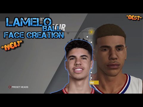2K20 Melo Face Creation - YouTube