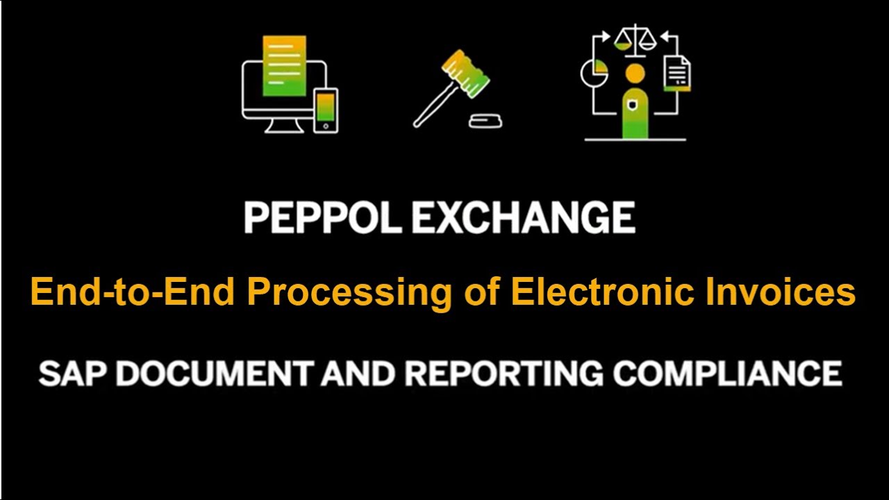 What is Peppol Exchange Service + DEMO | SAP Document and Reporting ...