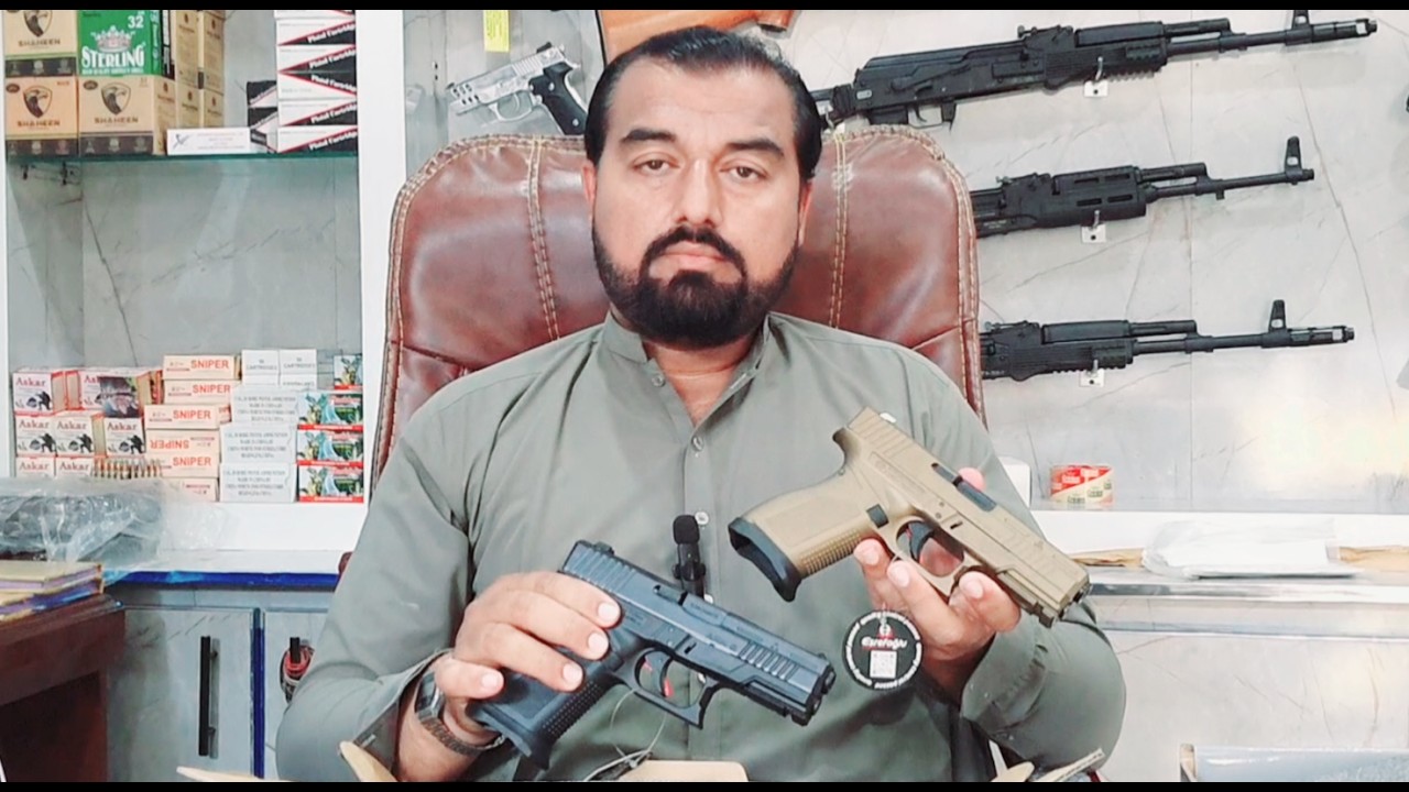 ARM 9 Turkey Made 9mm Pistol Unboxing Review - YouTube