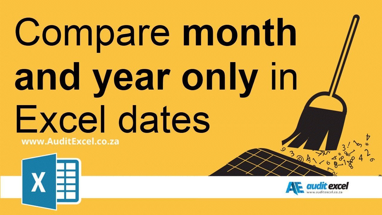 Compare Month And Year In Excel Dates ignore The Day YouTube Compare Month And Year In Excel Dates ignore The Day YouTube