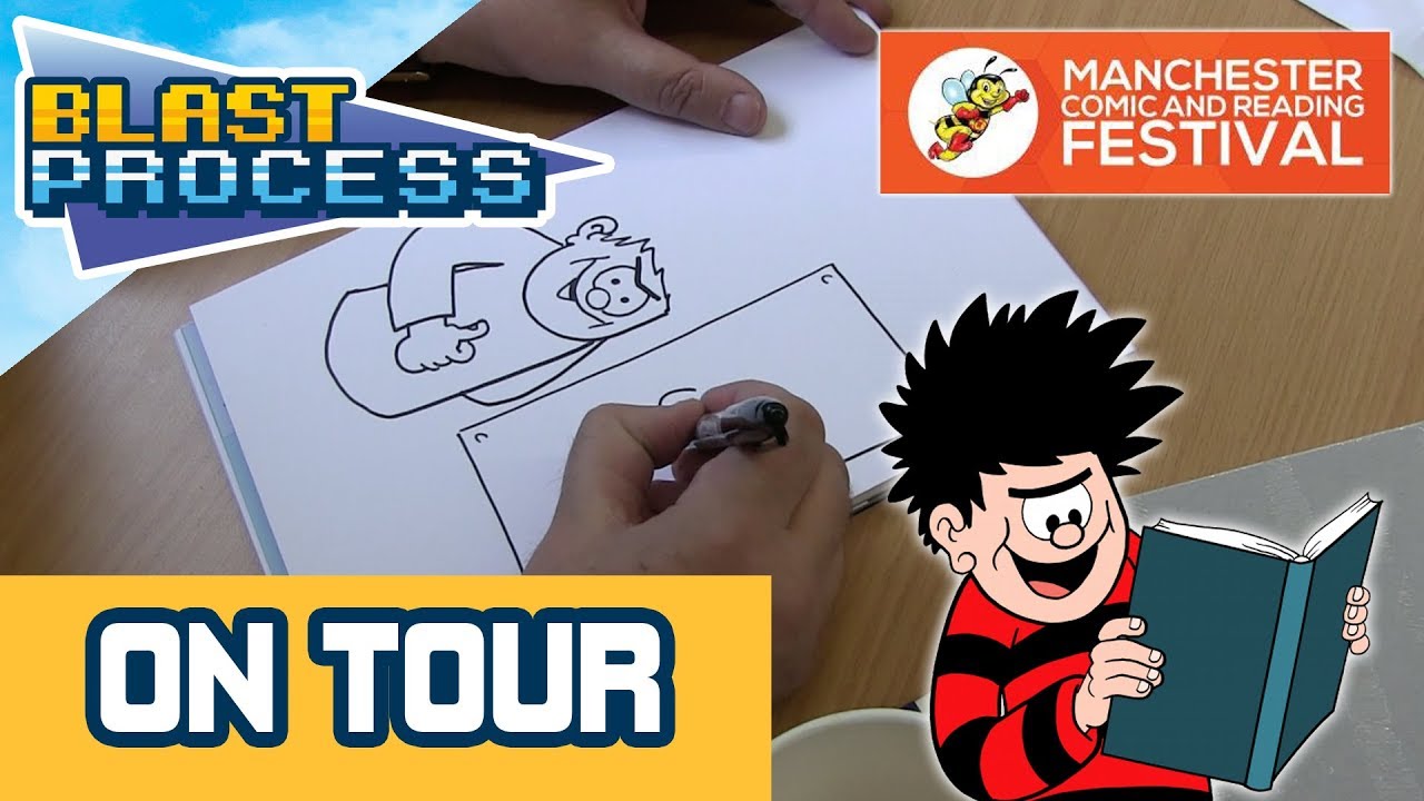 Nigel Parkinson draws Dennis the Menace! - Manchester Comics and ...