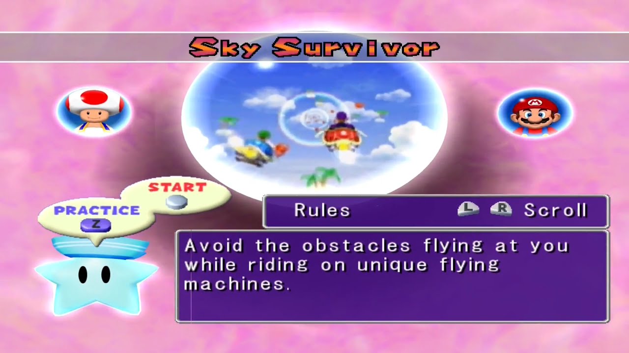 SKY SURVIVOR (DUEL) | Mario Party 5 - YouTube