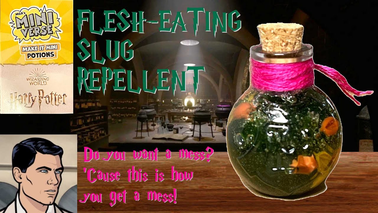 The Shelves Have Eyes - MINIVERSE HARRY POTTER POTIONS! Flesh-Eating ...