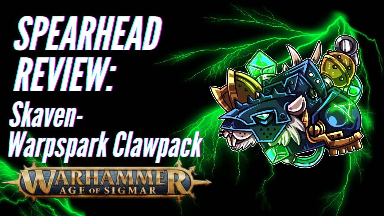 Age of Sigmar Spearhead Review: Skaven - Warpspark Clawpack - YouTube