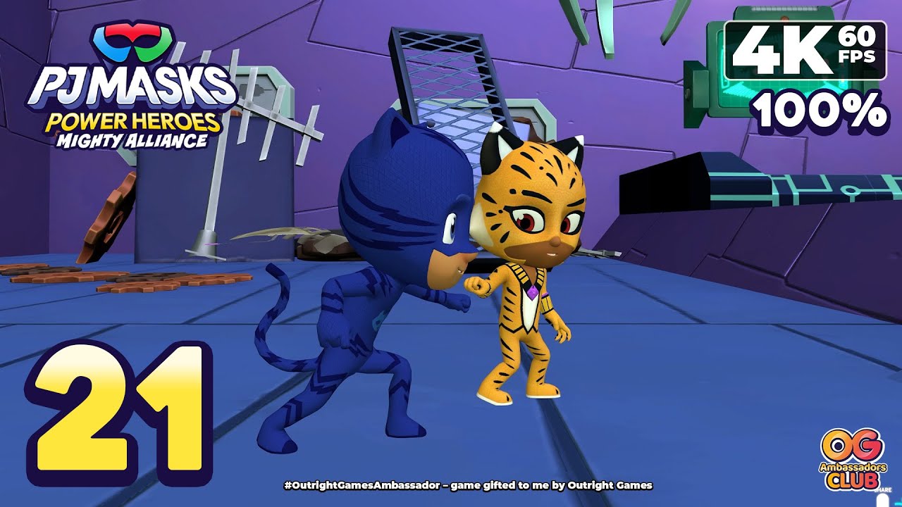 PJ Masks™ Power Heroes: Mighty Alliance (PC) - 4K60 Walkthrough (100% ...
