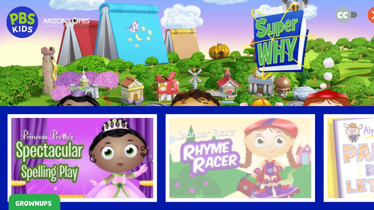 Super Why! Princess Presto’s Spectacular Spell Play #superwhy #super # ...