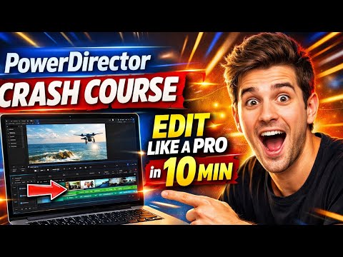 PowerDirector Easy Video Editing Course 🔥 Mobile Video Editing apps ...