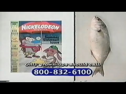 1995 Nickelodeon Magazine Commercial - YouTube