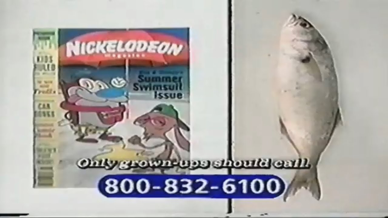 1995 Nickelodeon Magazine Commercial - YouTube