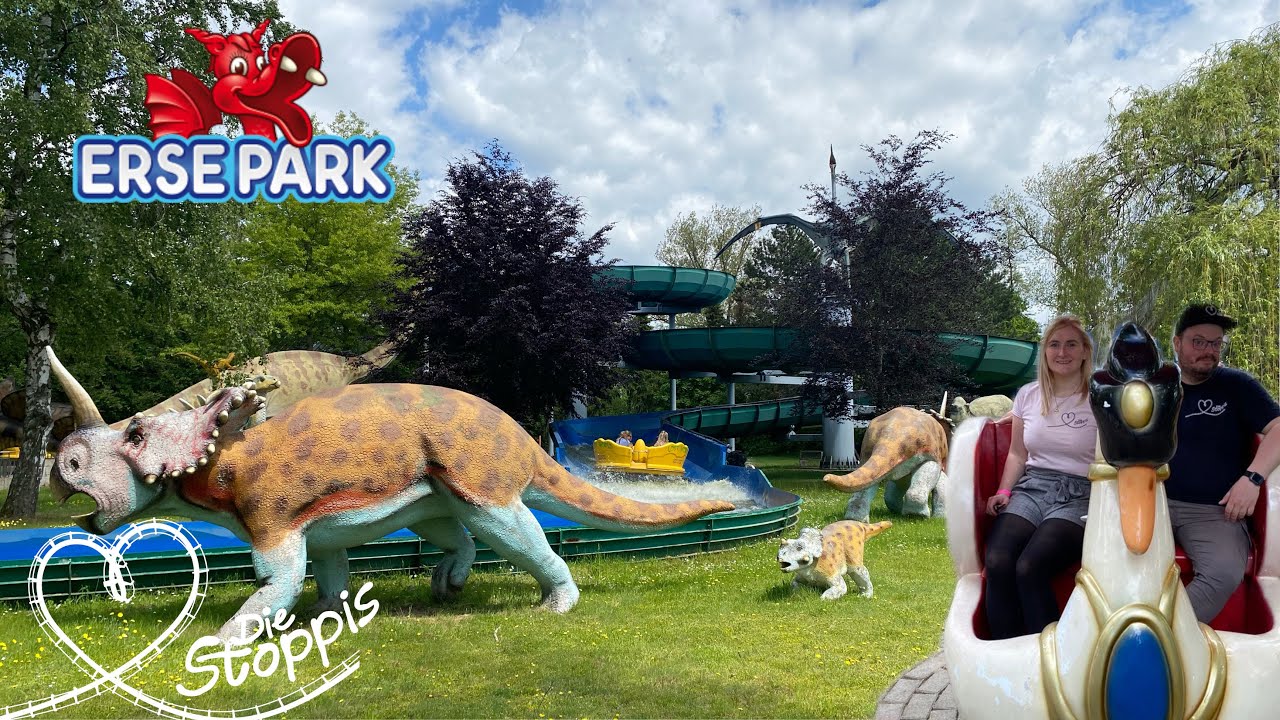 Erse Park 2021 | Der Familienpark mit großer Dino-Landschaft - YouTube