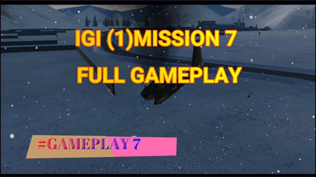 Project IGI 1 mission 8 #gameplay8 | Tech or Gaming | - YouTube