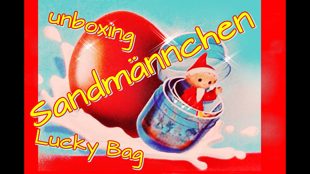 Unser Sandmännchen Überraschung Schokoei Kinder Üei 4K KIKA SURPRISE ...