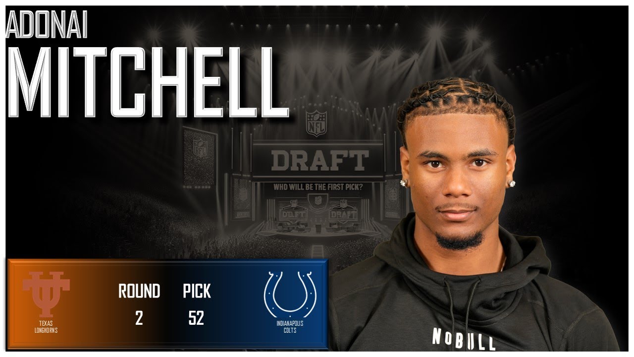 2024 NFL DRAFT: Adonai Mitchell | Indianapolis Colts - YouTube