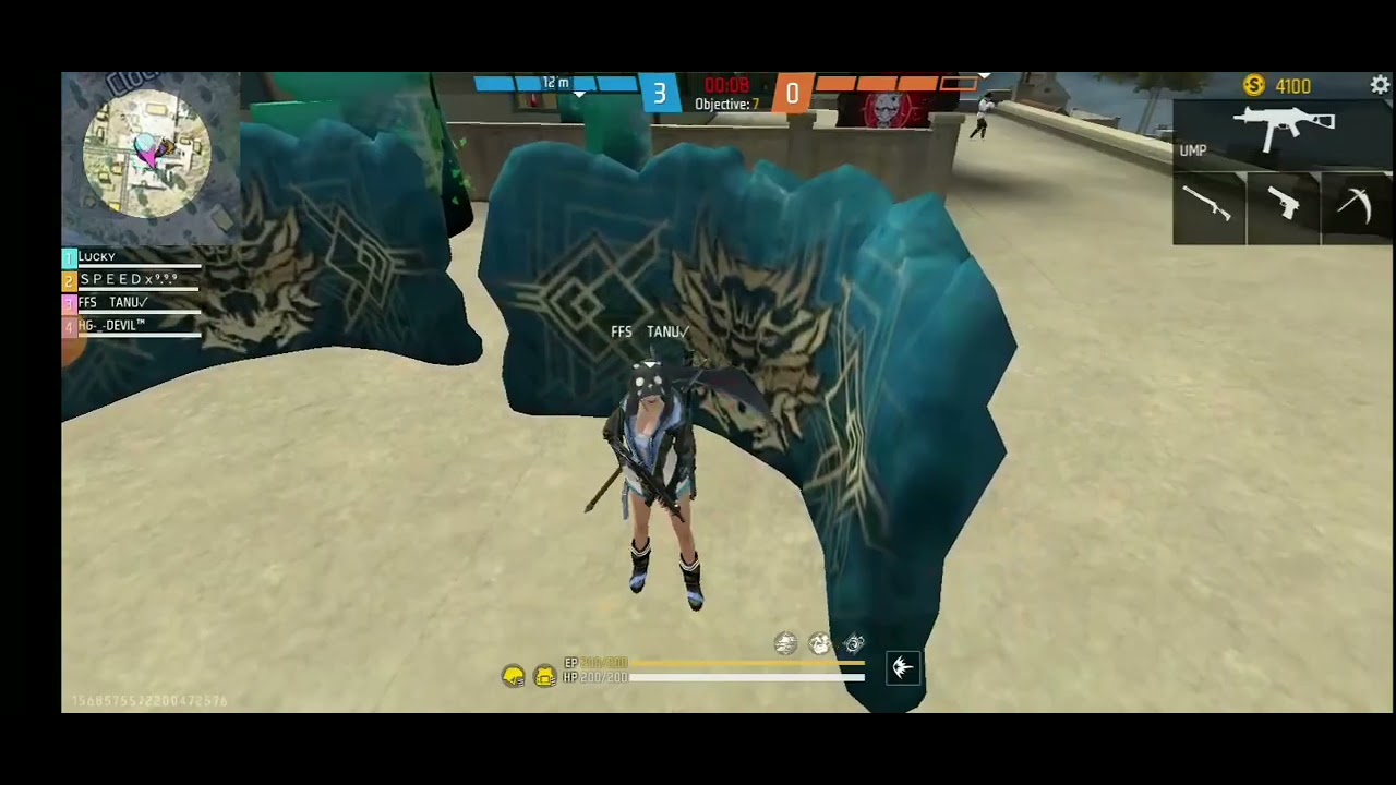 FF 4v4 custom - YouTube
