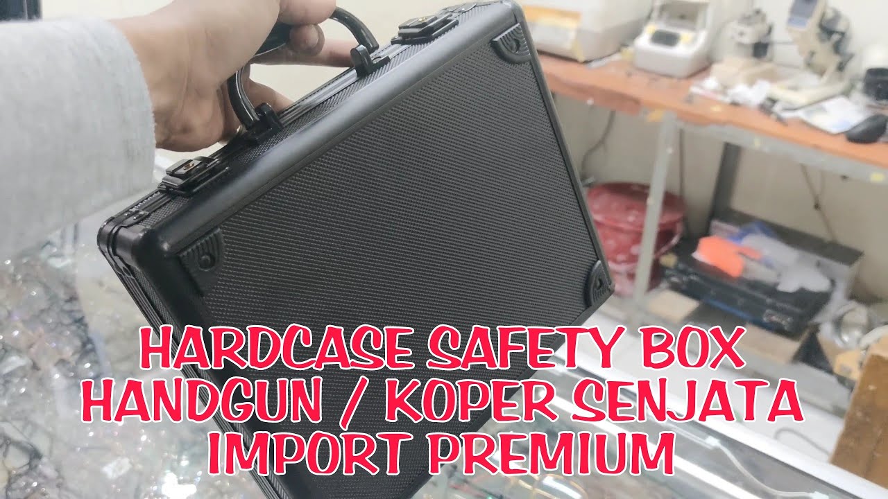 HARDCASE SAFETY BOX HANDGUN / KOPER SENJATA Import Premium...Yuk Di ...