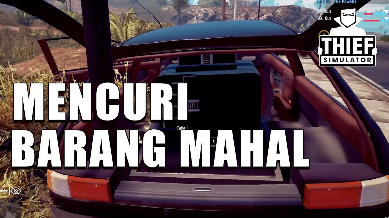 MENCURI BARANG BARANG MAHAL!! | Thief Simulator - YouTube
