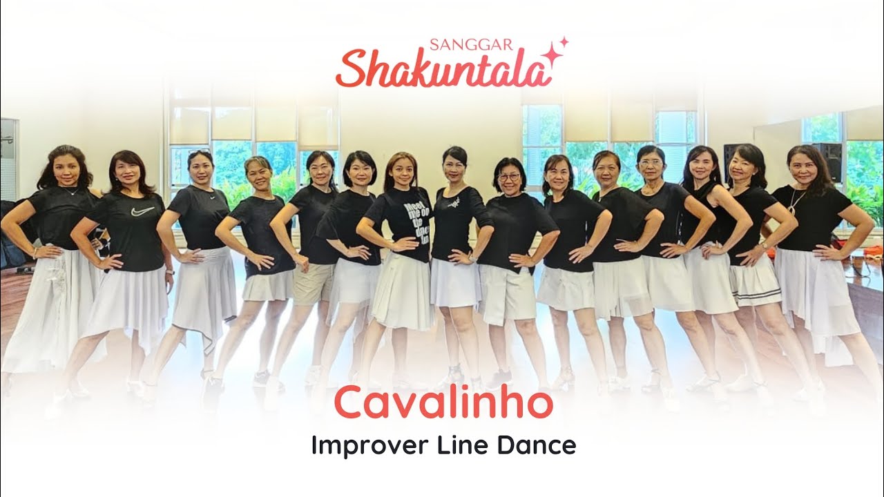 Cavalinho - Improver Line Dance - @The Springs Club Class - YouTube