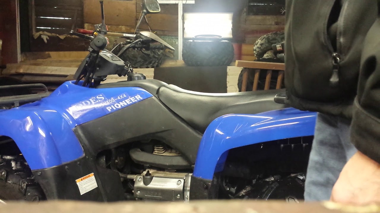 Odes 400 4x4 ATV No start? Try this! - YouTube