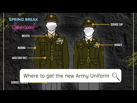 Getting the Army Pink and Greens for Commissioning | Spring Break Trip ...
