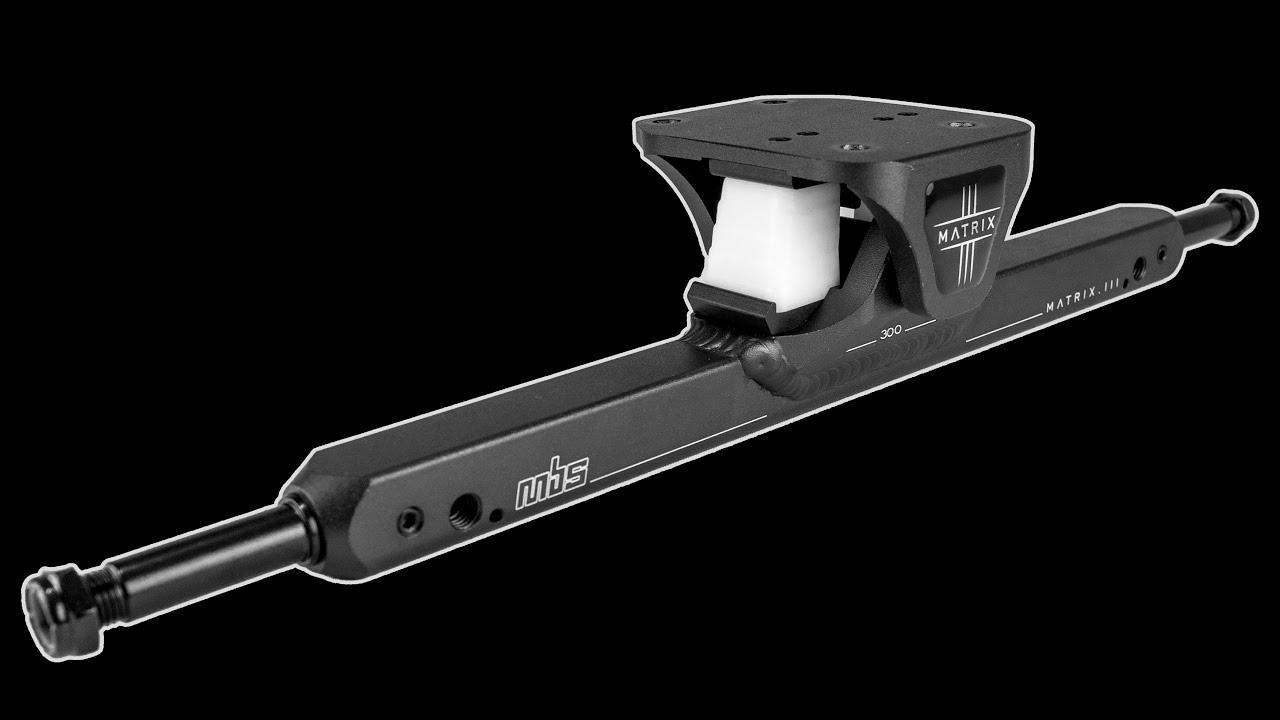 MBS Matrix III Mountainboard Truck - YouTube