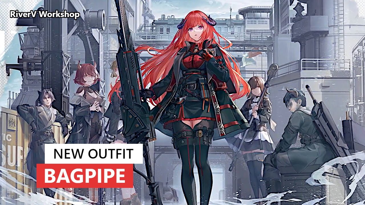 Bagpipe New Skin | Arknights/明日方舟 バグパイプの新しいコーデ - YouTube