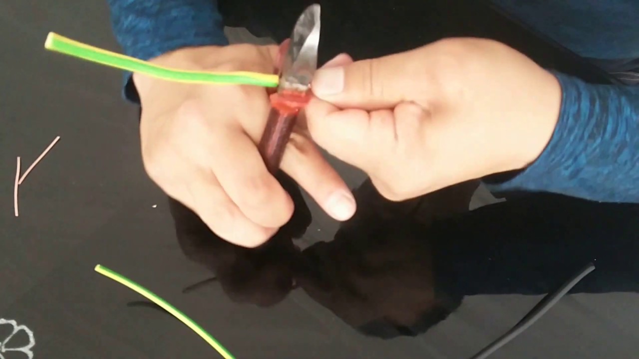 How to do a cable joint without cable lug 如何在沒有線耳時接駁電纜 - YouTube