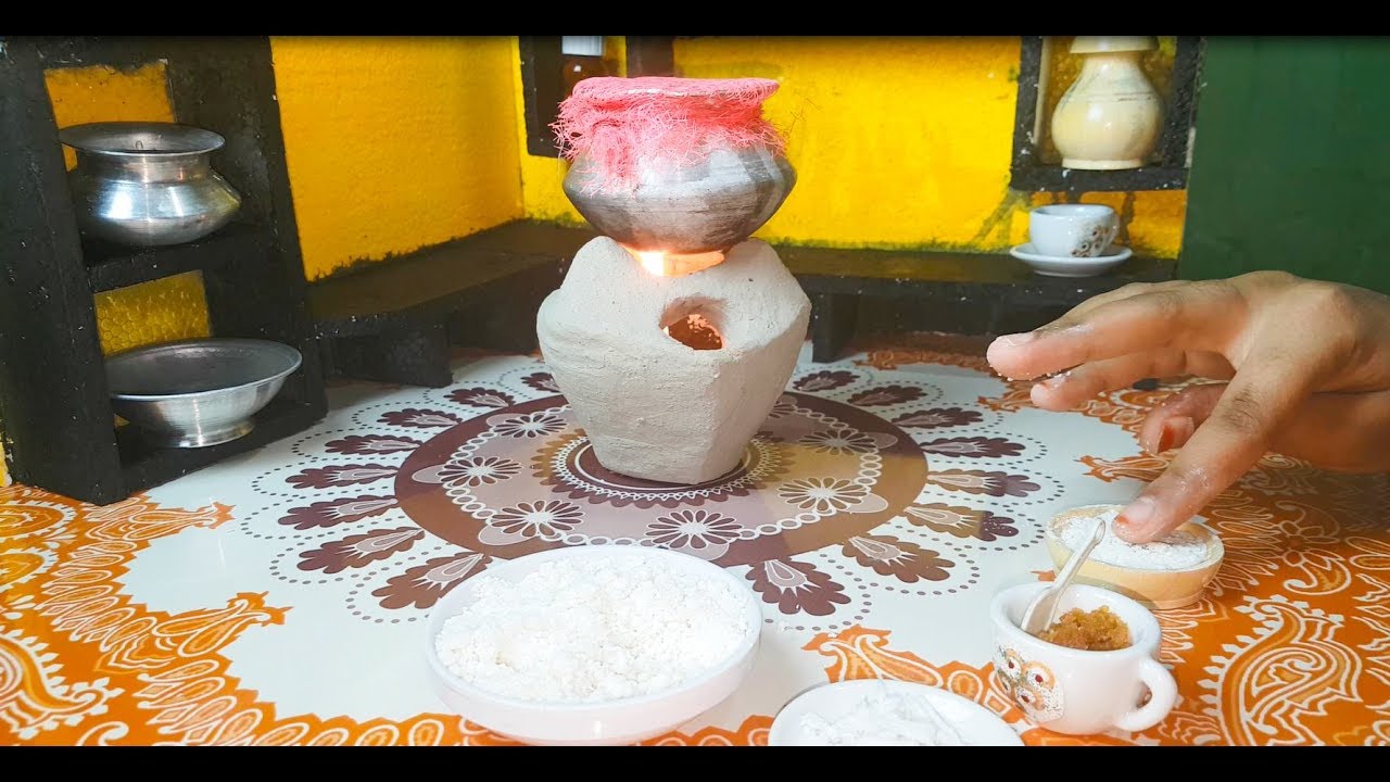 MiniRecipe : Vapa Pitha ll bangladeshi pitha recipe - YouTube