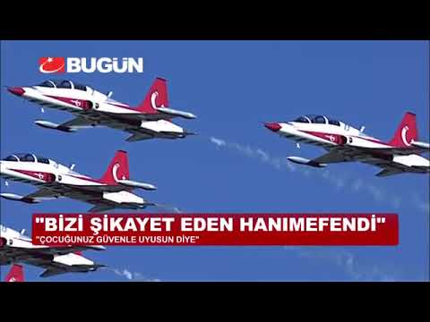 Pilotlarımızı sikayet eden hanımefendiye cevap gecikmedi