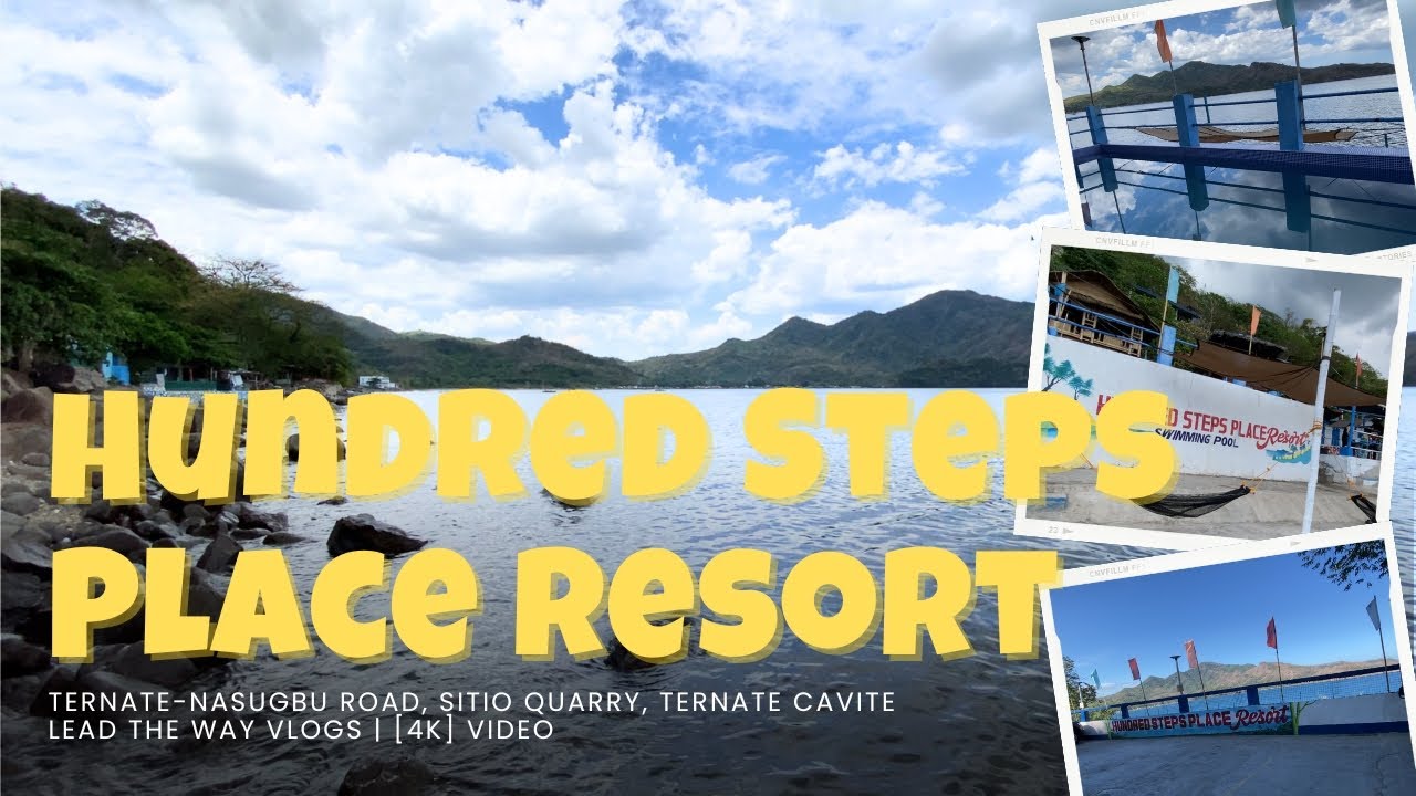 [4K] Hundred Steps Place Resort Ternate Nasugbu road Kaybiang Tunnel ...