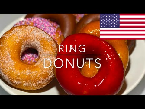 Glazed Ring Donuts Recipe | Homemade Doughnuts | Cook with Zahen - YouTube