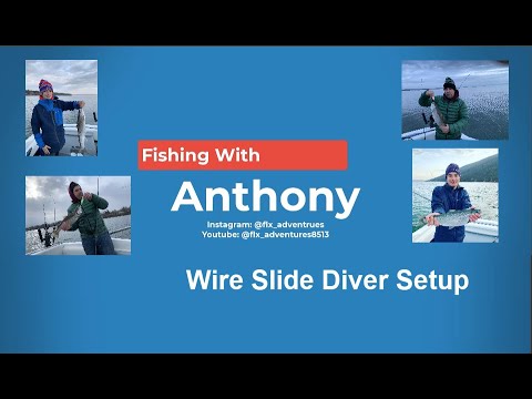Wire Slide Diver Rigs to catch more Trout and Salmon - YouTube