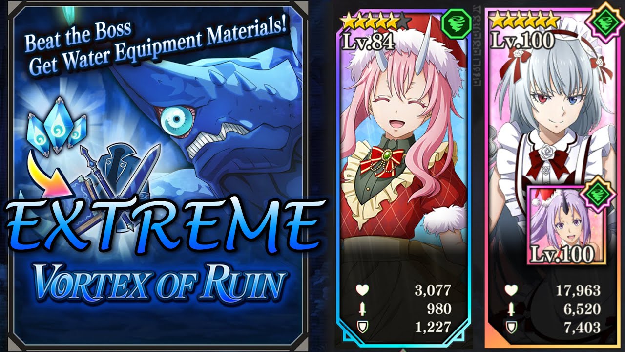 Water Extreme Conquest - Vortex of Ruin | Slime - Isekai Memories - YouTube