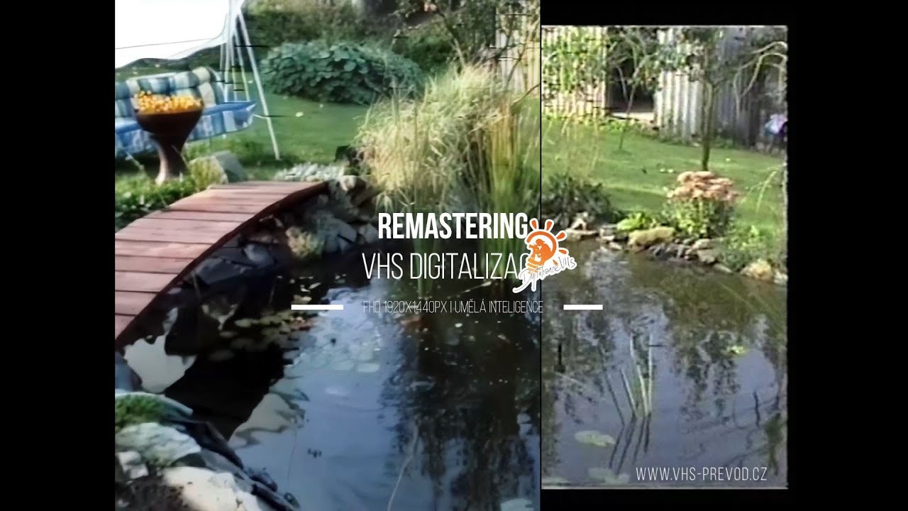 Digitalizace VHS a vyčištění videa (Remastering VHS / Upscale VHS ...
