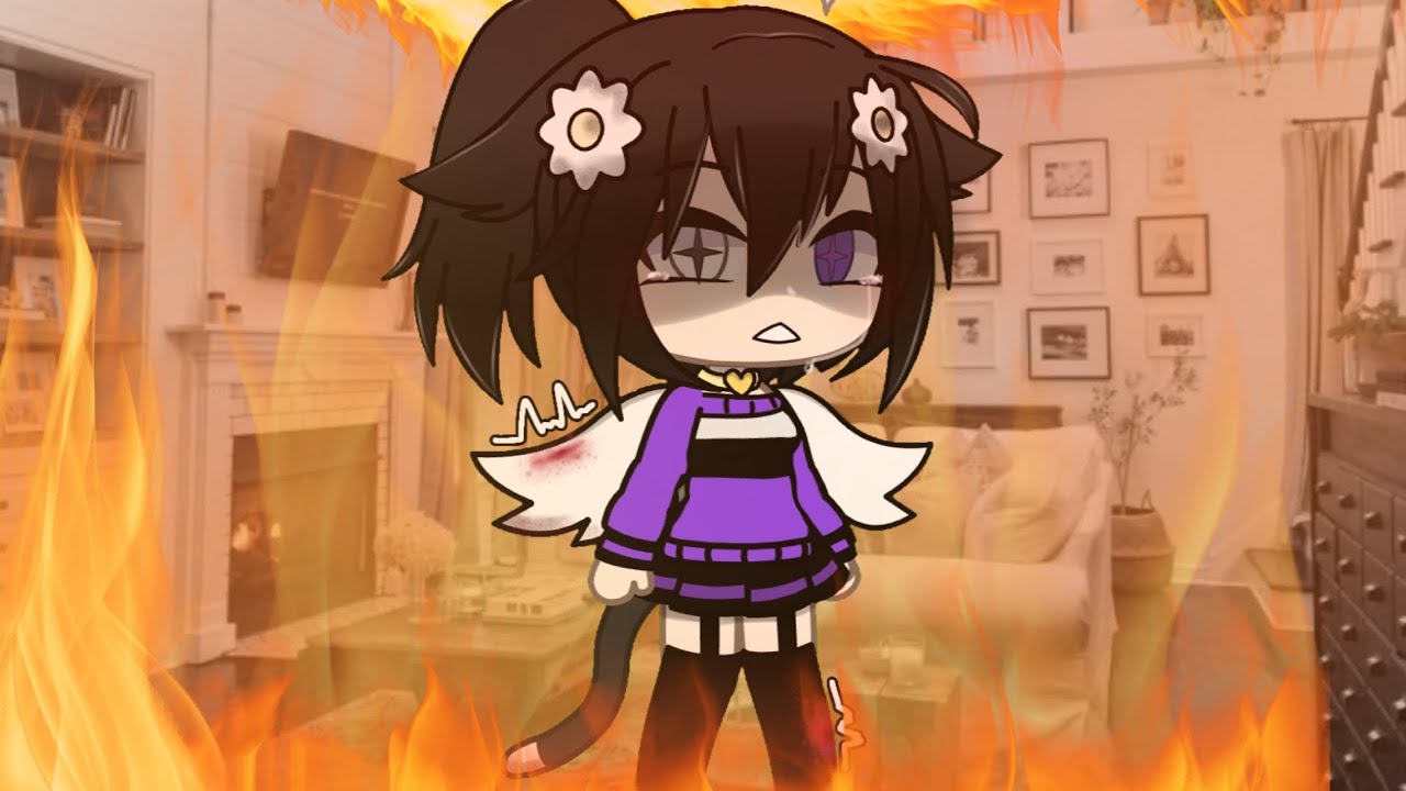 🔥fire🔥 // gacha // meme // 불 // 트라우마 // #purplelime - YouTube