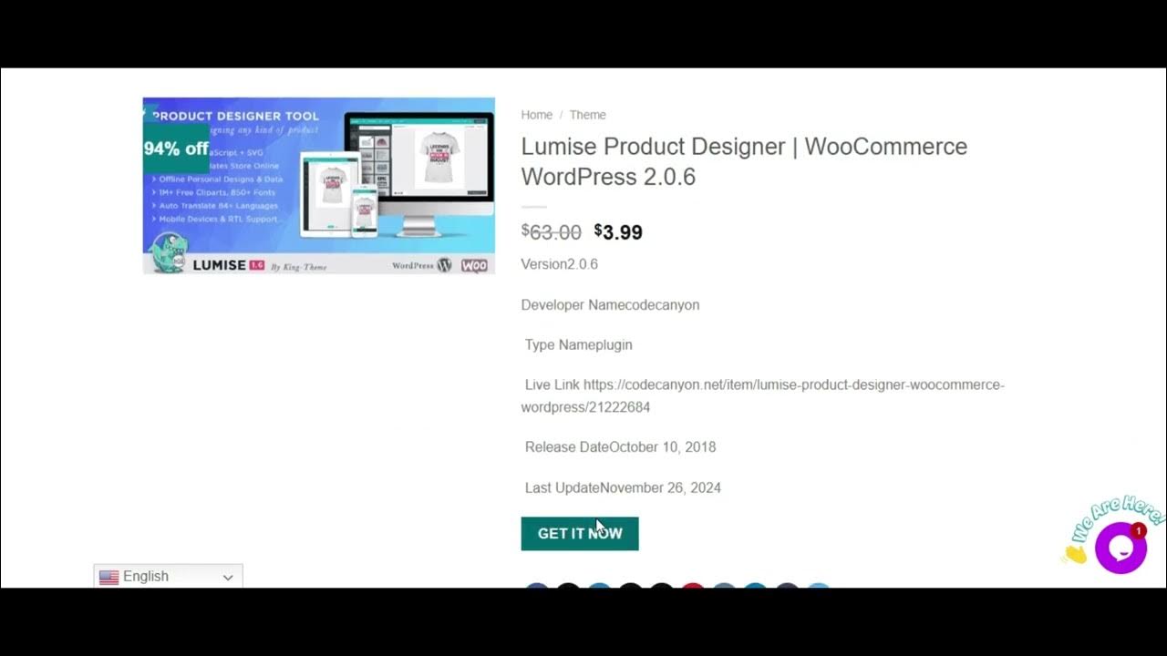 Lumise Product Designer WooCommerce WordPress 3.99 $ Only - YouTube