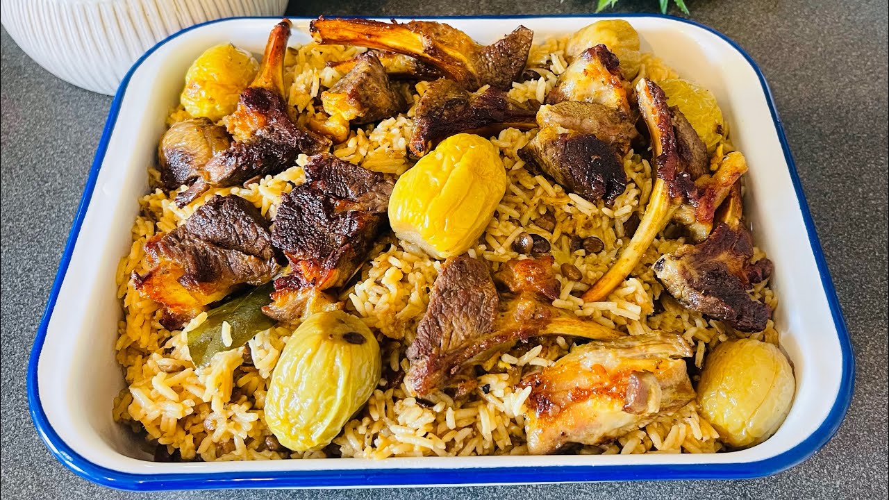 Riz au soumbala ou soumara - YouTube