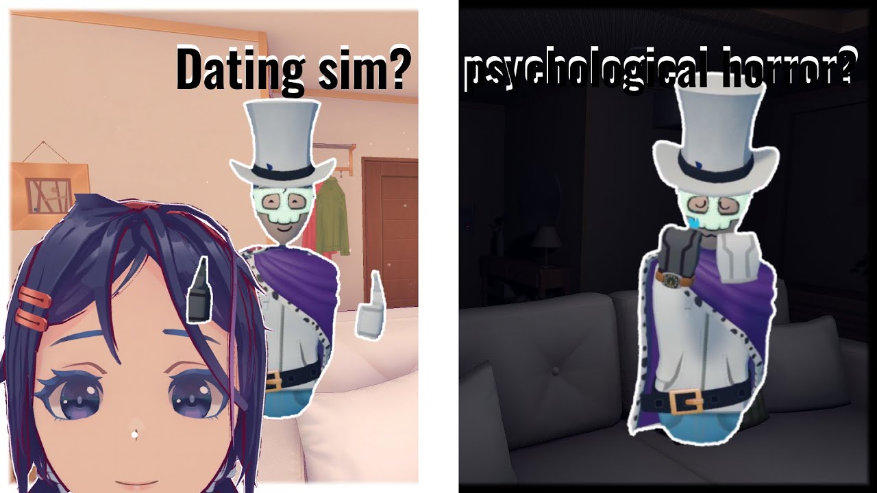 Is this a horror game or a dating simulator , lets find out. Miside ...