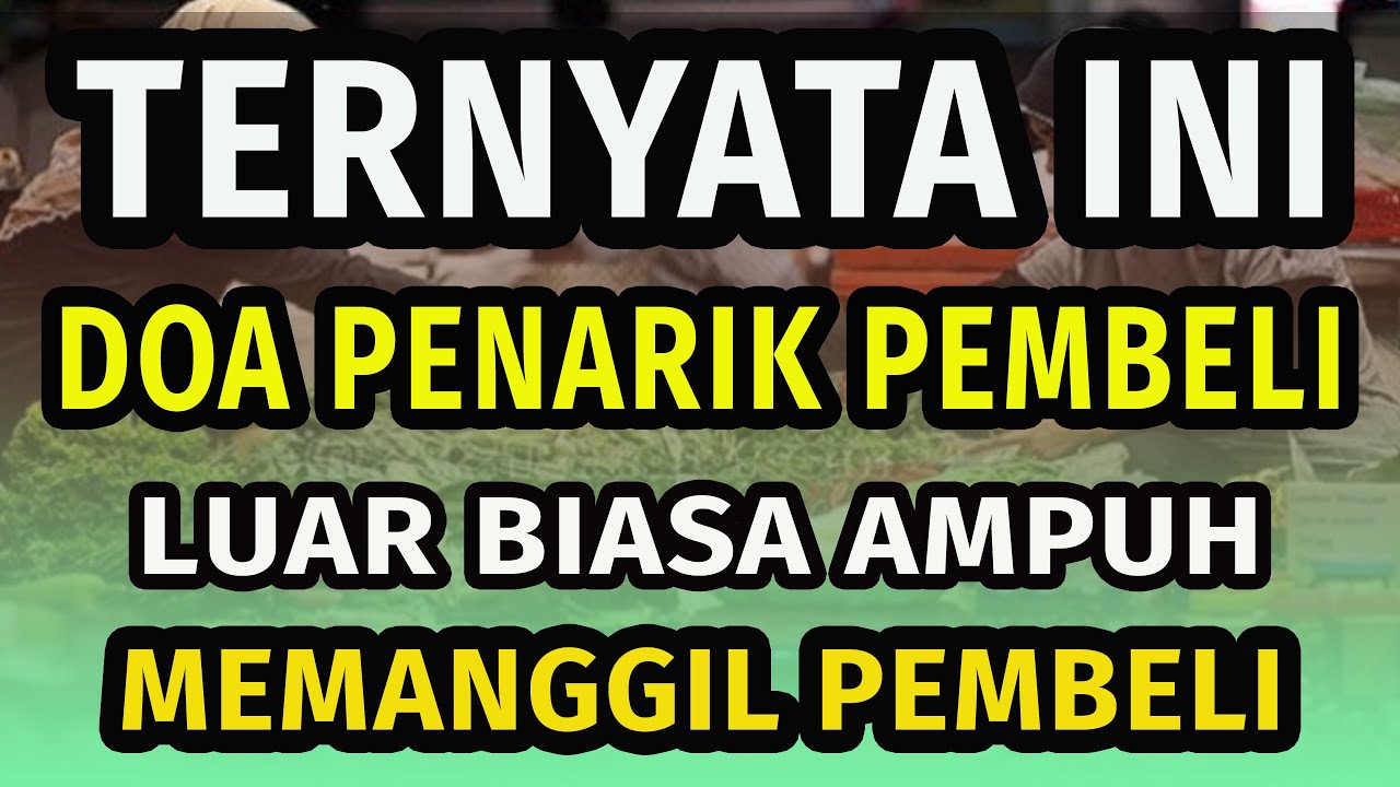 Doa Untuk Usaha dagangan | putar dan dengarkan doa ini, Doa Agar Usaha ...