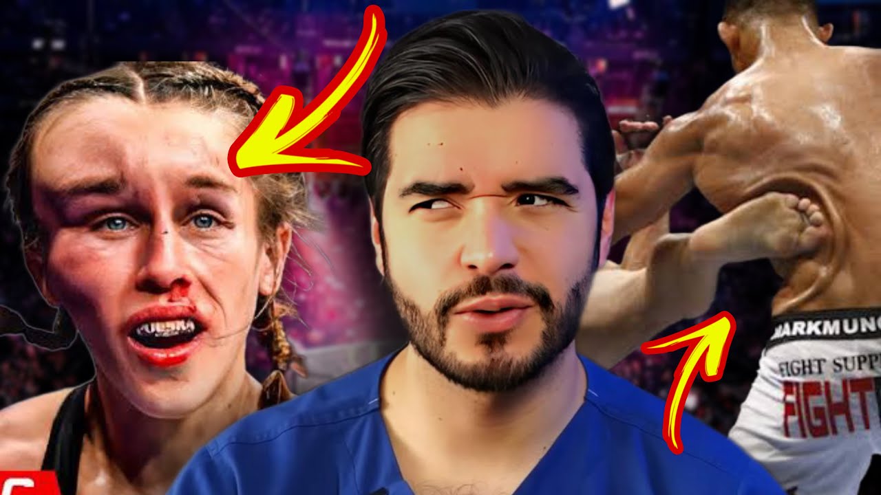 ⚠️LESIONES DOLOROS4S de UFC y MMA | Doctor Vic REACCIONA - YouTube