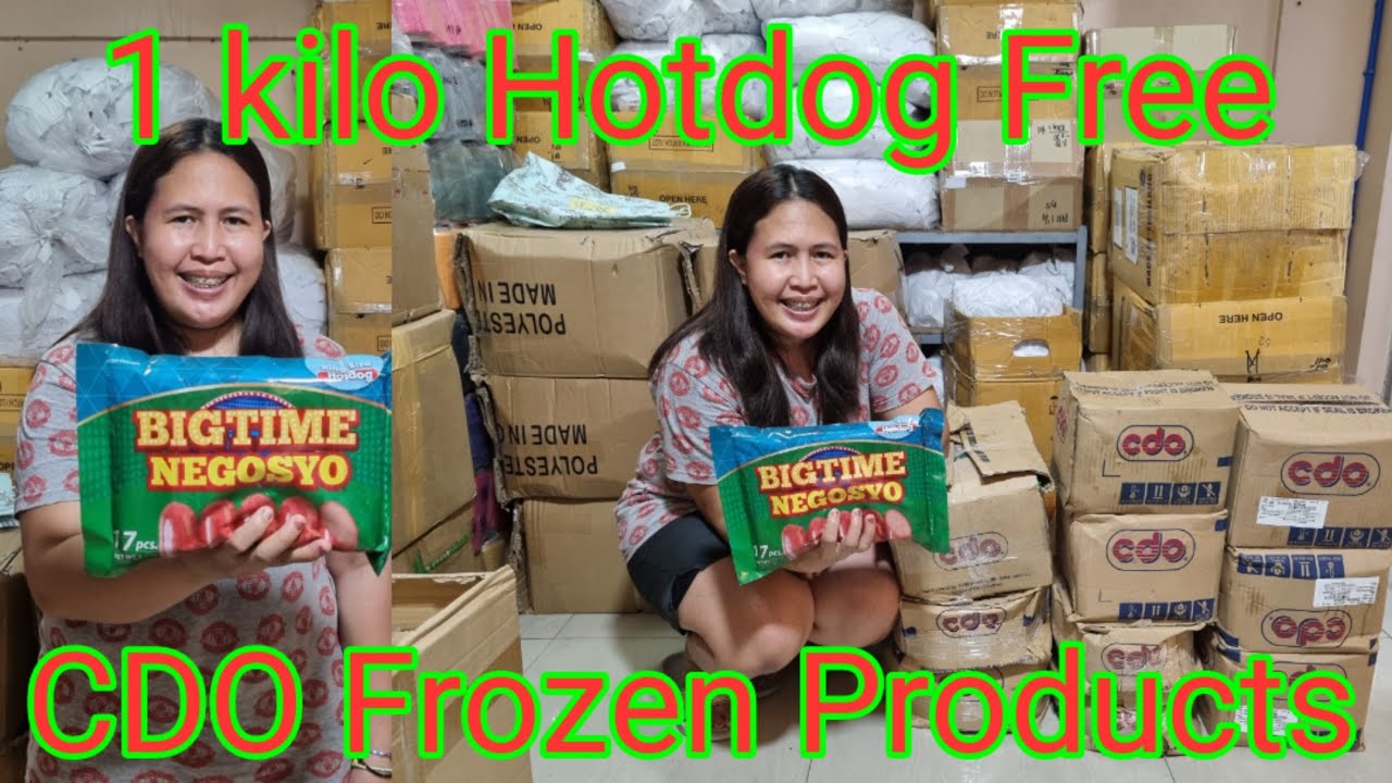 CDO Frozen Products|1 Kilo Hotdog Free|Paninda sa Sari-Sari Store ...