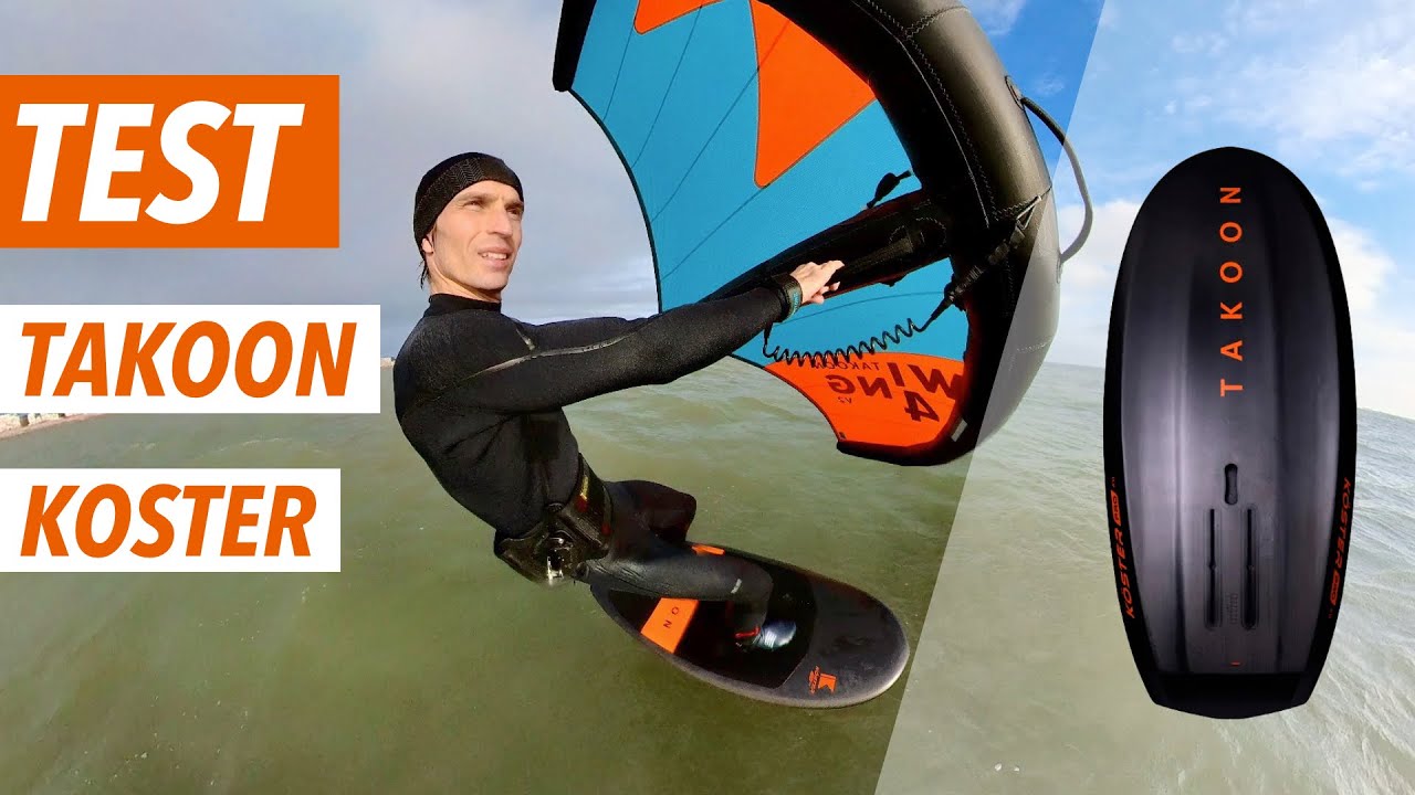 TEST BOARD TAKOON KOSTER PRO WINGFOIL - YouTube