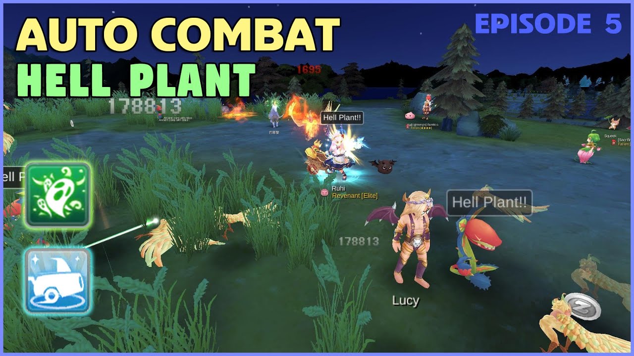 Genetic Hell Plant Auto Combat Skill Harpy | Ragnarok M Eternal Love ...