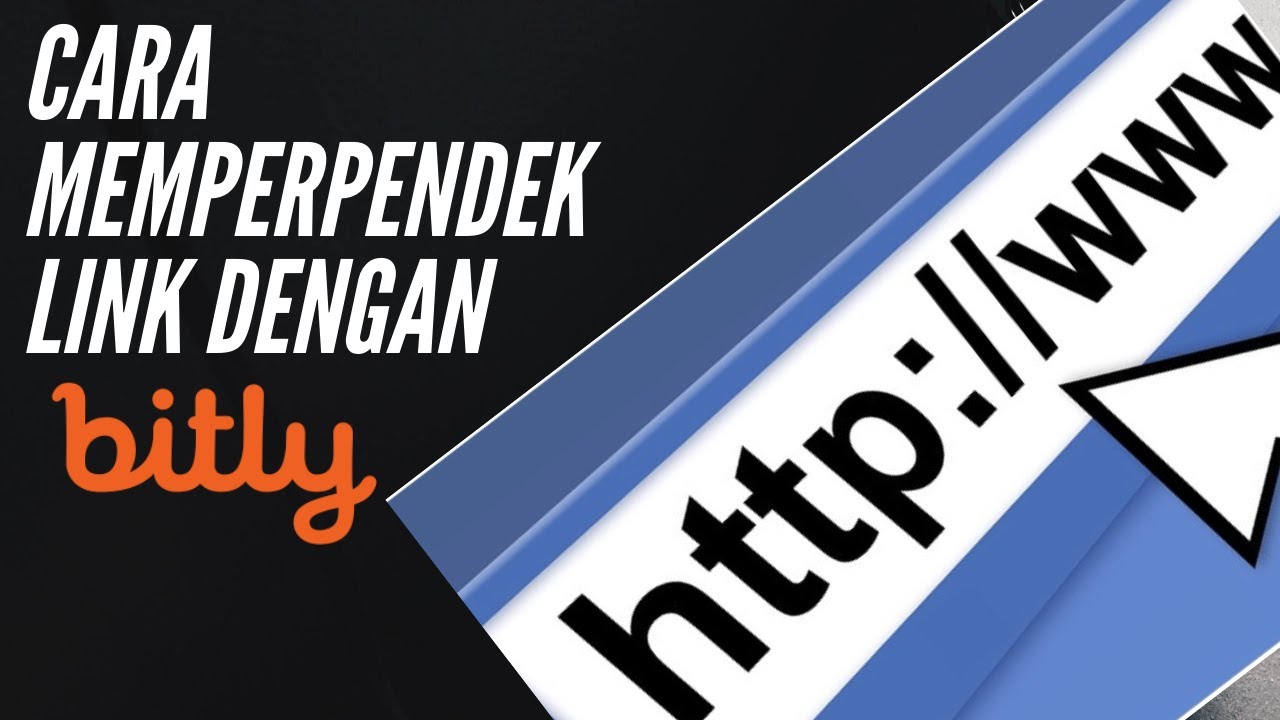 Cara Memperpendek Link dengan bitly - YouTube
