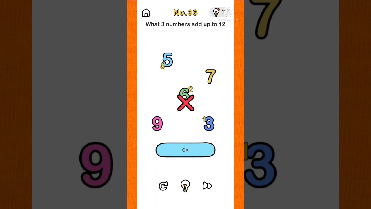 Brain Out Level 36 Solution IOS android Gameplay what Three Numbers Brain Out Level 36 Solution IOS android Gameplay what Three Numbers