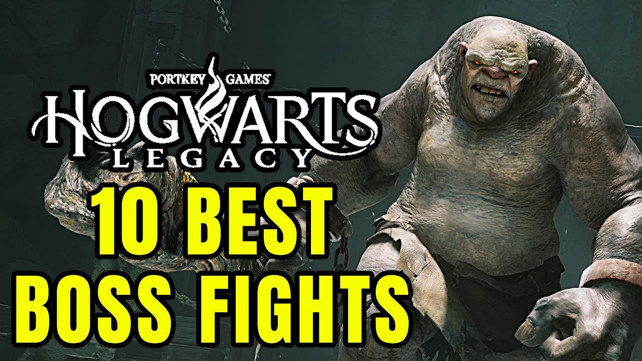 Hogwarts Legacy - 10 ABSOLUTELY AMAZING Boss Fights - YouTube